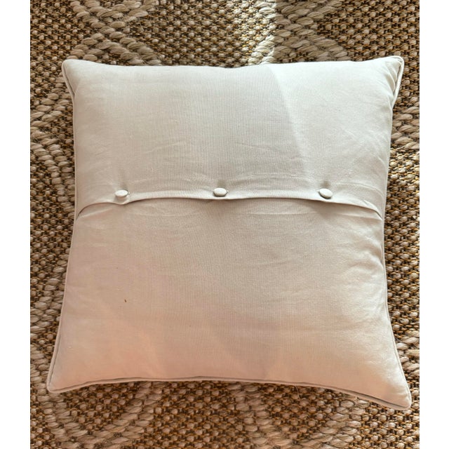 Pair of Hand Embroidered Pillows From Chelsea Textiles | Chairish