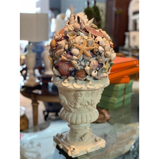 Seashell Decorative Topiary | Chairish