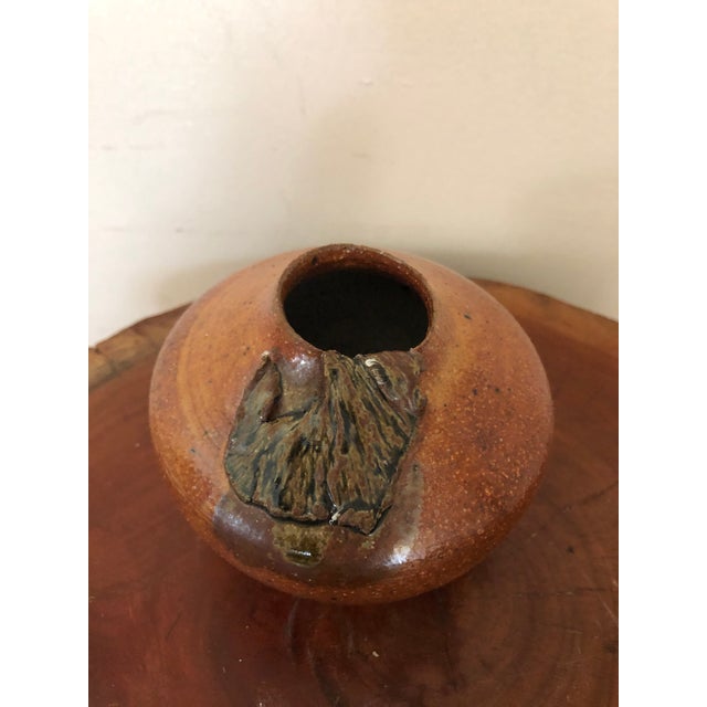 Early 21st Century Hand Thrown Studio Pottery Vase | Chairish