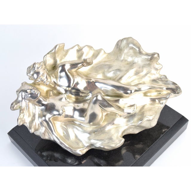 Frederick Hart Silver Gilt L/E Bronze Sculpture "Genesis" Sensual Male ...