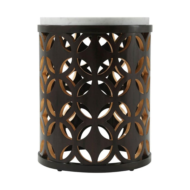 Marble Top Accent Table | Chairish