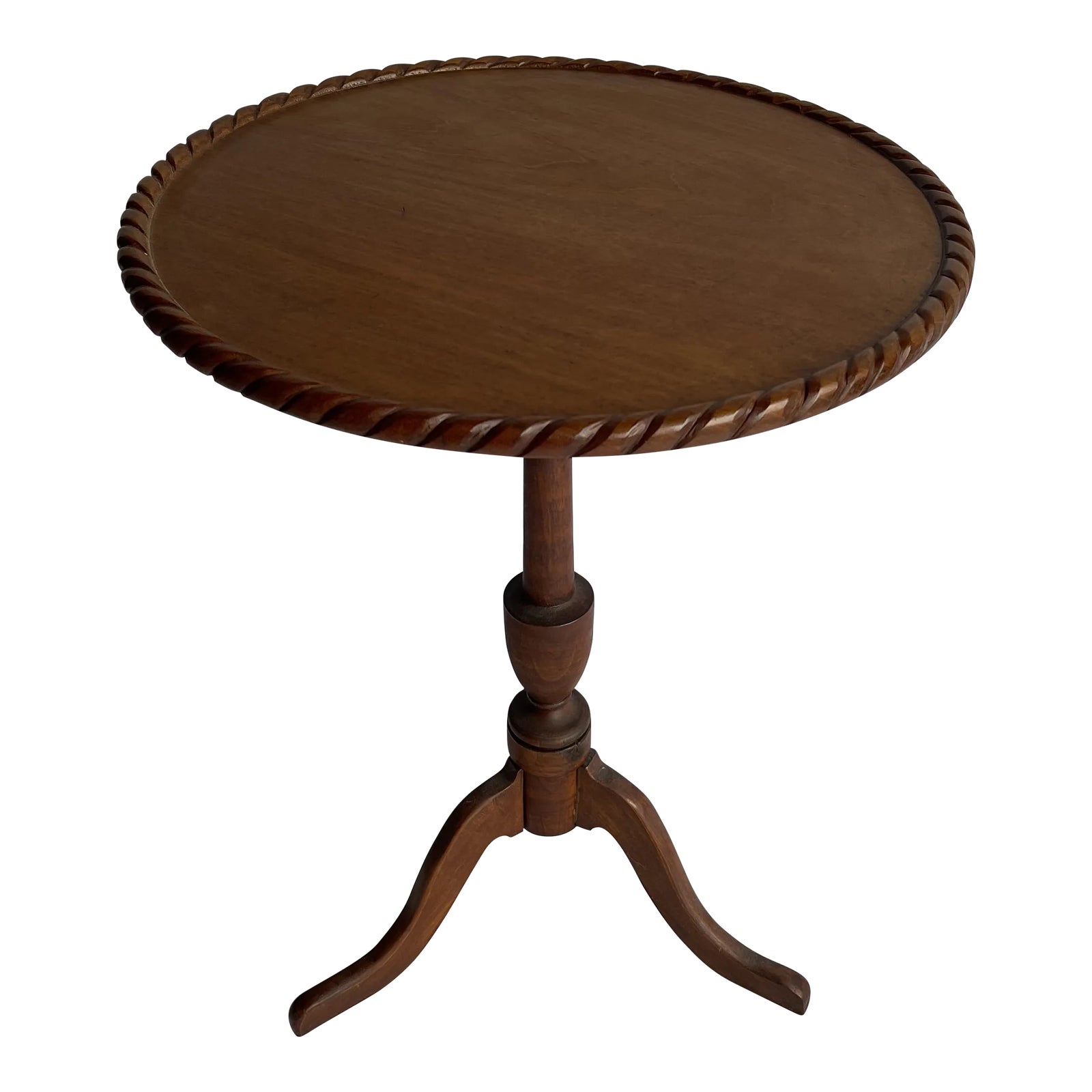Late 19th Century Pie Crust Tilt-Top Table | Chairish