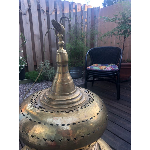 Antique Bronze, Brass, Copper, and Cast Iron Brazier Light Feature ...