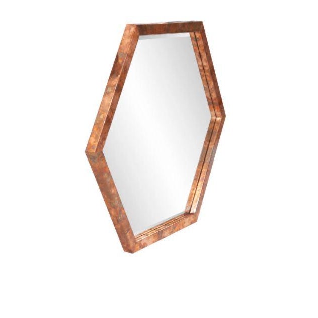 Felix Hexagon Mirror | Chairish