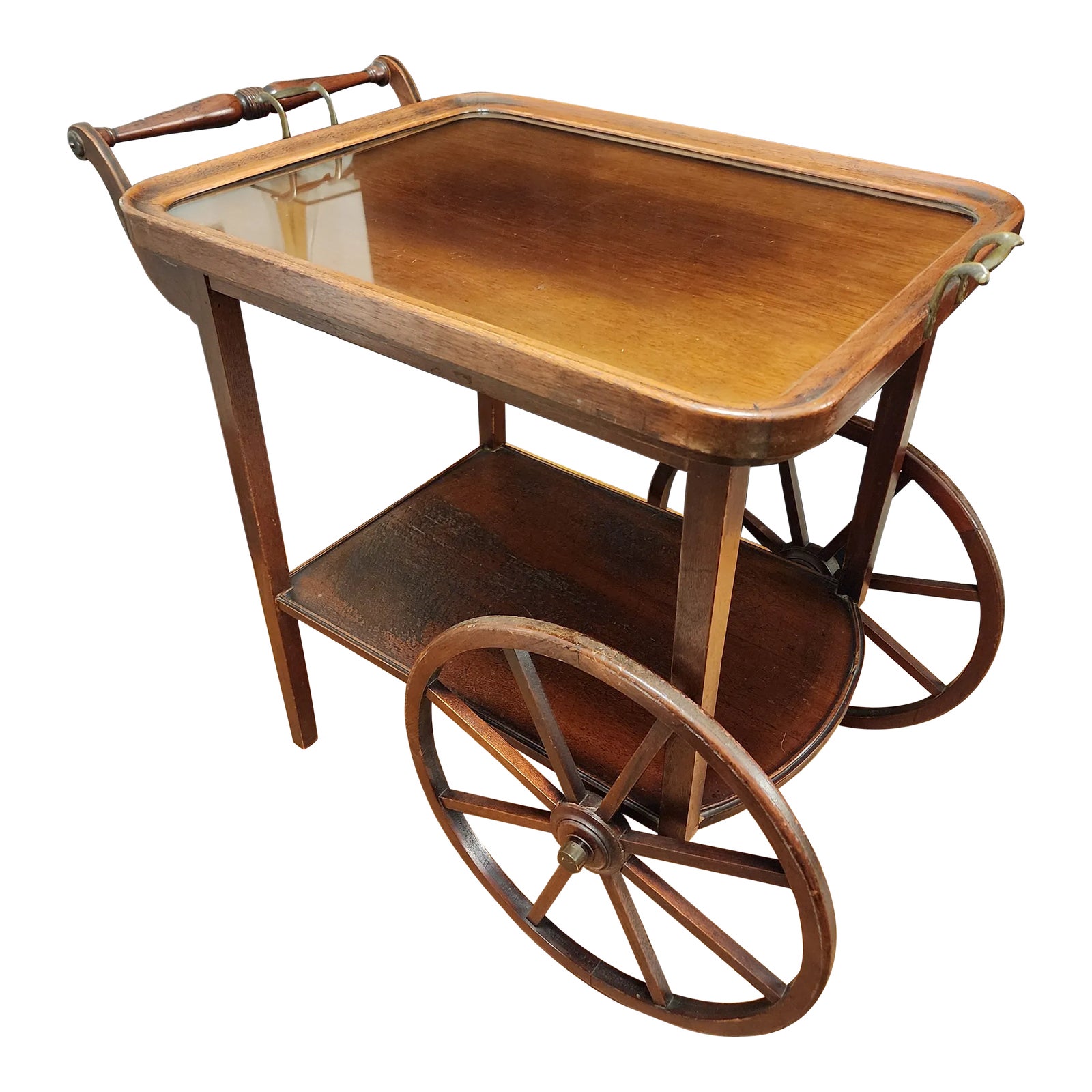 Antique (Early 1900's) Tea Cart | Chairish