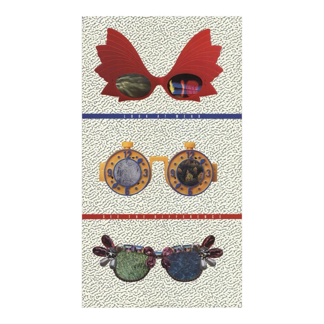 Julius Friedman 'Look at Mead, See the Difference' Contemporary Red ...