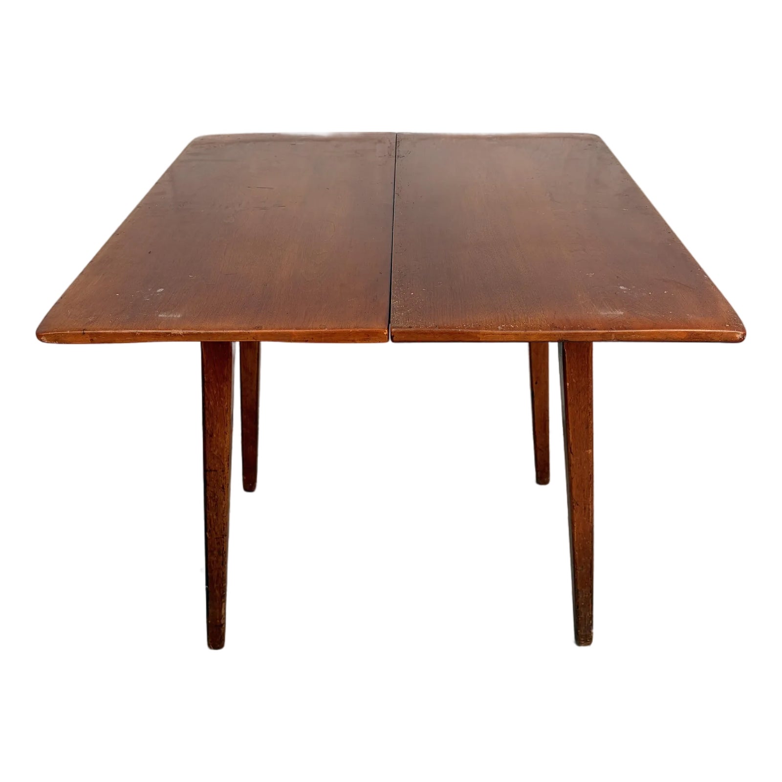 Vintage Cushman "Colonial Creations" Pivot-Top Game Table | Chairish