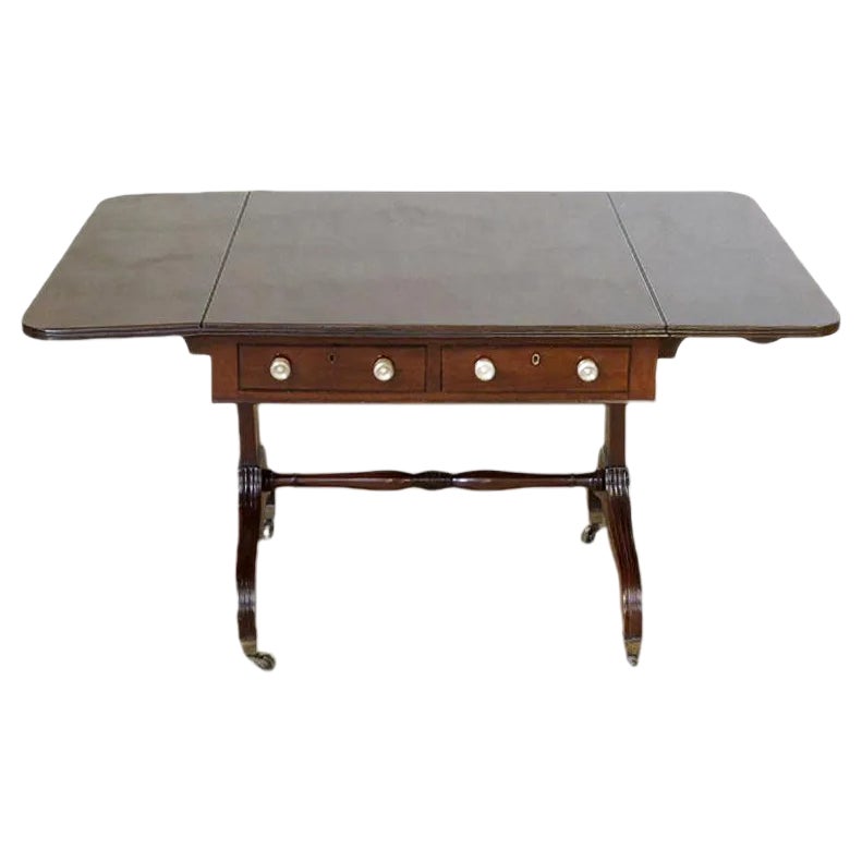 Regency Mahogany Table, 1810s | Chairish