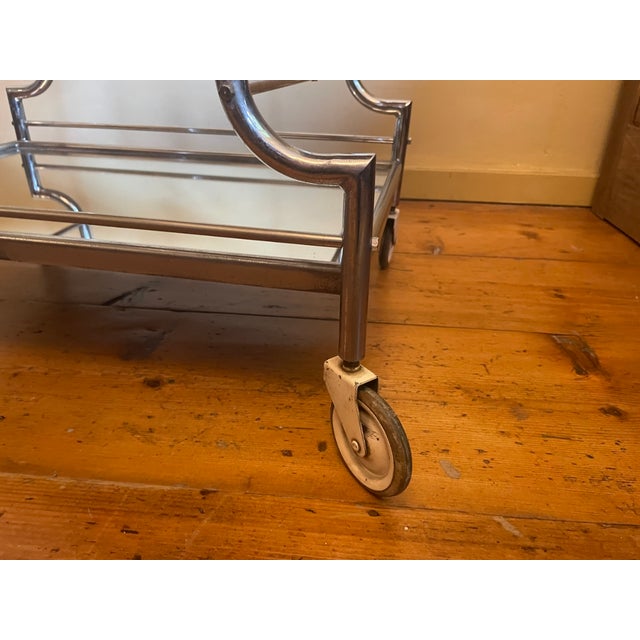 Vintage English Serving Trolley, 1950s | Chairish