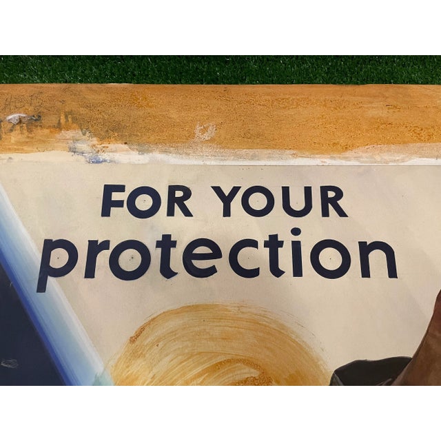 Herbert Bohnert Wartime Ad Painting for Gulflex- Petroliana | Chairish