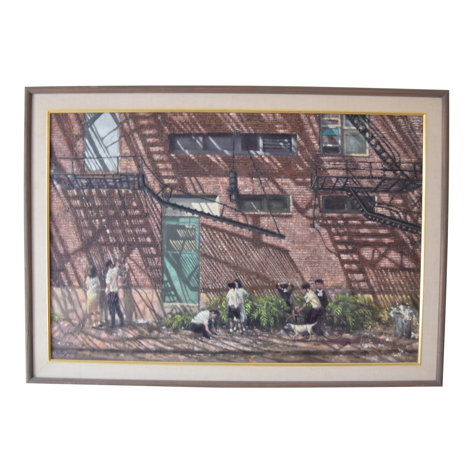 Mid 20th Century Painting by Martin Jackson | Chairish