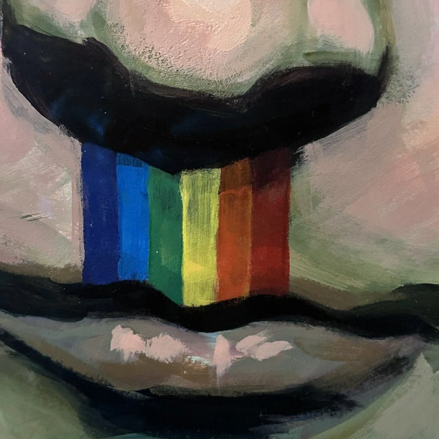 Signed, Original Juan Martin Oña Painting | Chairish