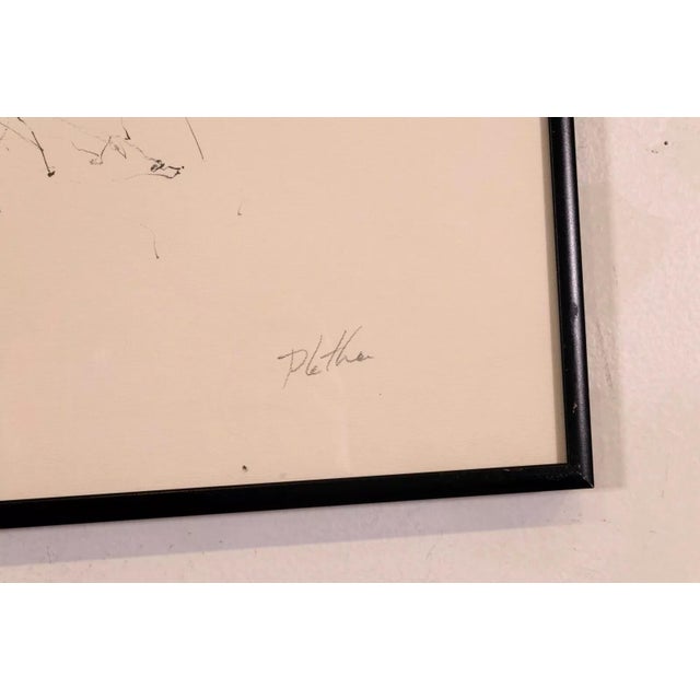 Paul Pletka Native American Portrait I Signed Litho 49/150 Framed ...