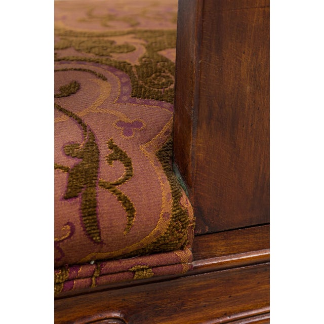 Eugene Gaillard Art Nouveau French Mahogany Upholstered Armchair | Chairish