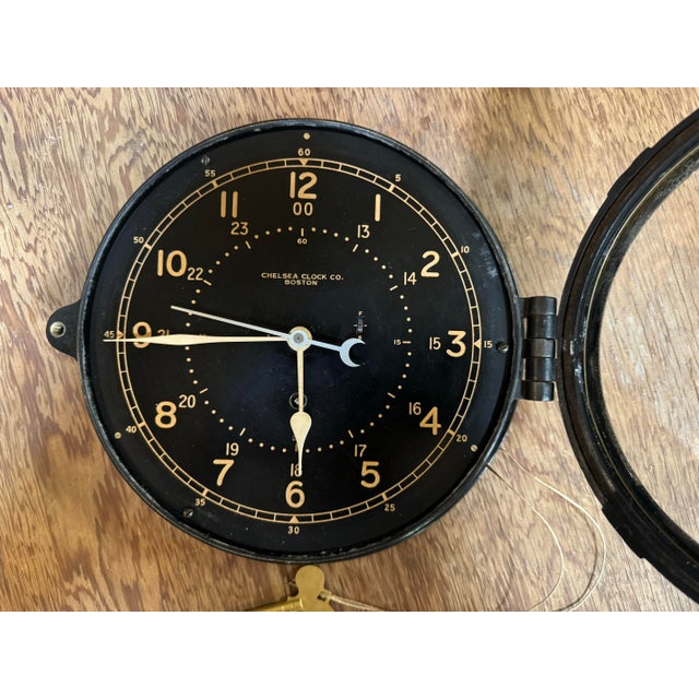1940s Us Navy Chelsea Boston Co Clock | Chairish