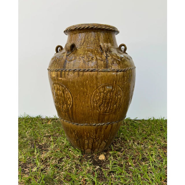 17th Century Chinese Martaban Storage Jar | Chairish
