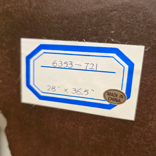 1980s Bassett Mirror Company Baroque/Rococo Style Gilded-Wood Mirror ...