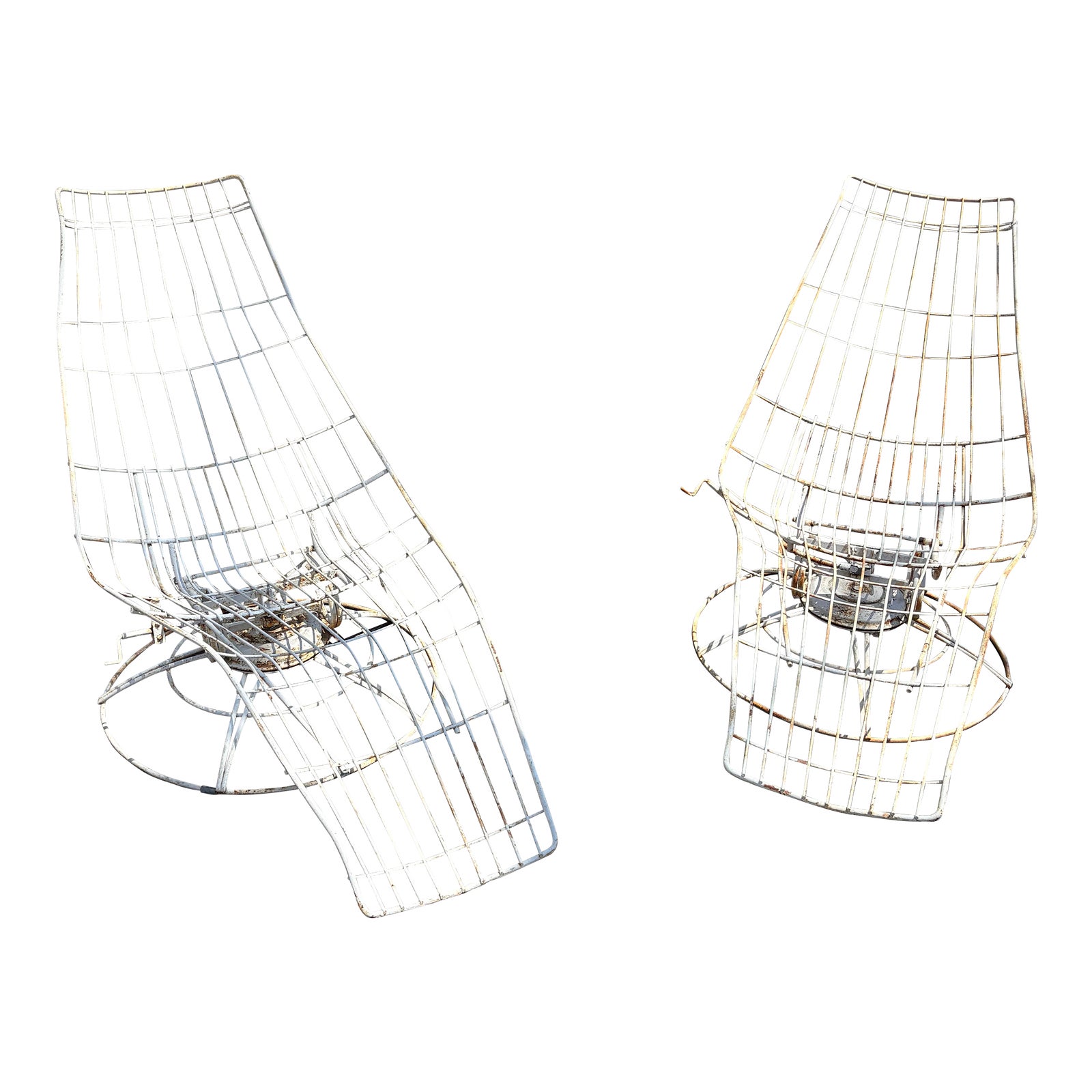 1950s Homecrest Siesta Chaise Lounges - Set of 2 | Chairish