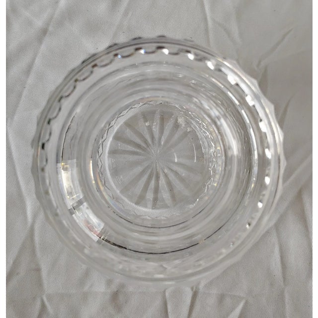 Vintage Waterford Crystal Alana Jam Jar With Spoon Slot Lid | Chairish