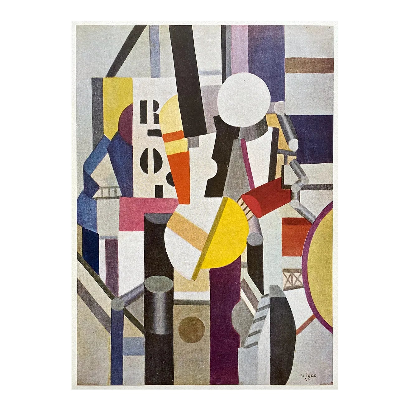 Fernard Leger Vintage 1948 Limited Edition French Fine Art Lithograph ...