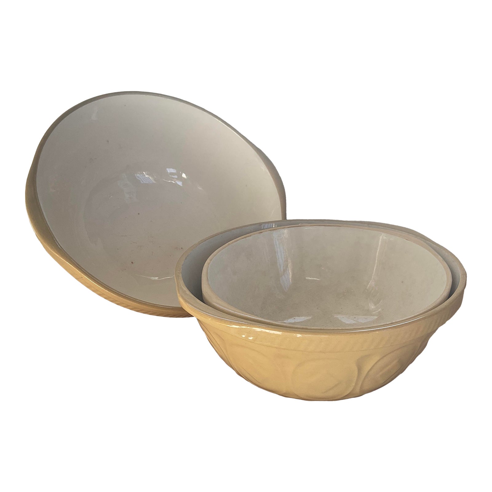 Set of 3 Gripstand Mixing Bowls, by Tg Green, England, 1950s | Chairish