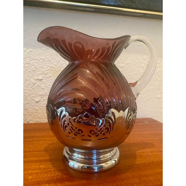 1930s Art-Deco Farber Bros Chrome Kraft Purple Lemonade or Water ...