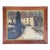 Vintage American Oil Painting on Board Bridge House on River John R ...