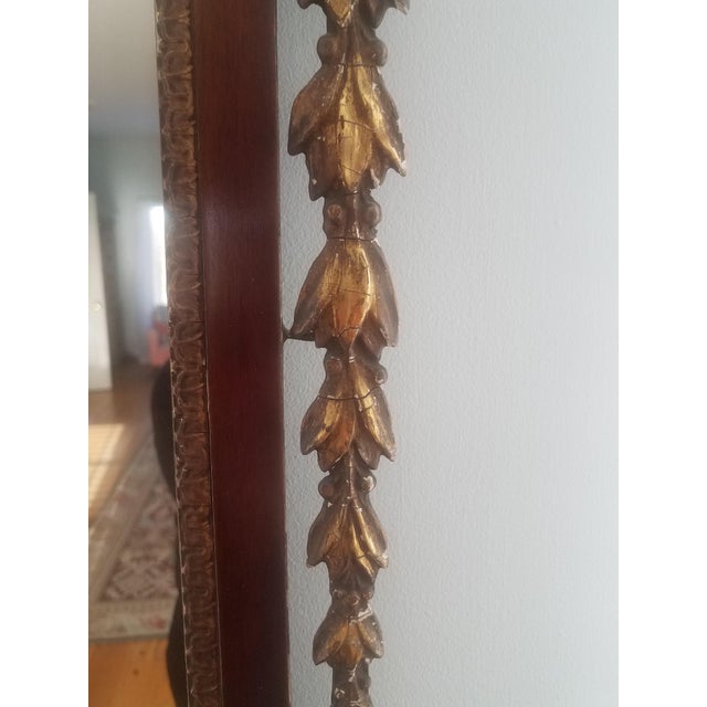 Federal Period Gilt Eagle Mirror | Chairish