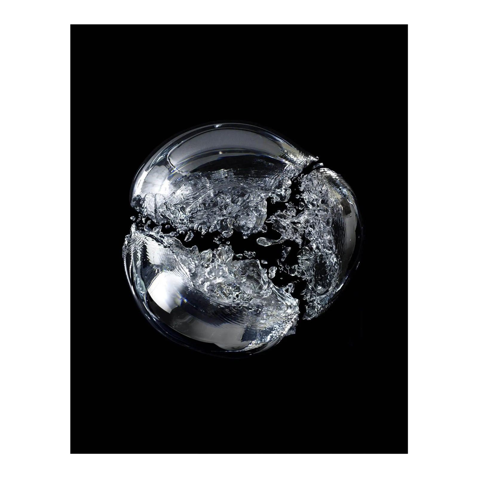 Contemporary Abstract Chromogenic Print Photography "Gravity Bulle D ...