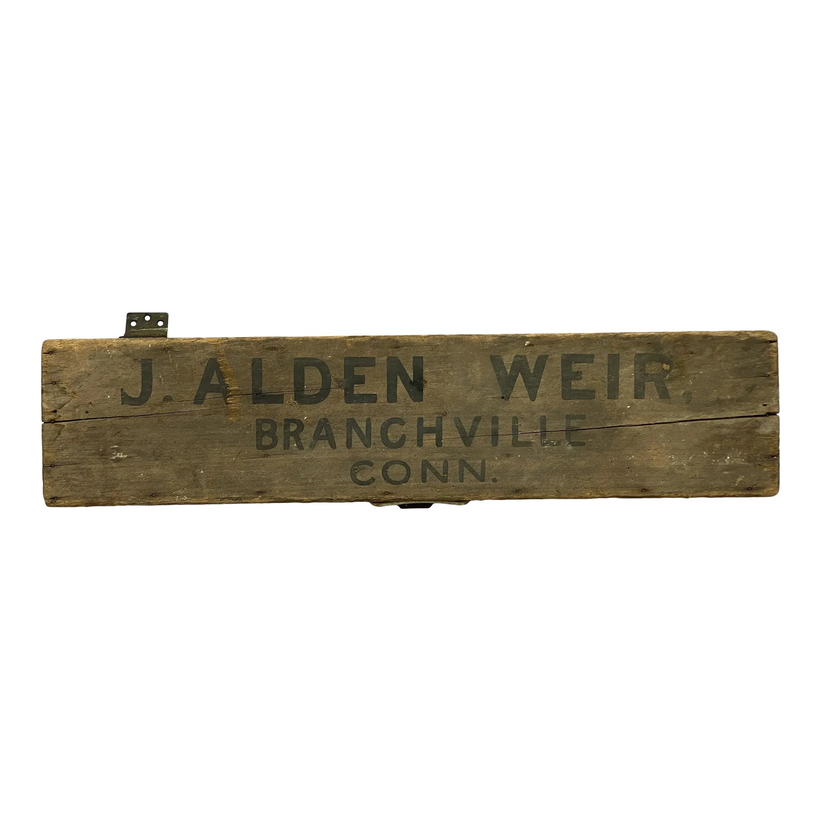 Late 19th Century American Impressionist J. Alden Weir Studio Sign ...