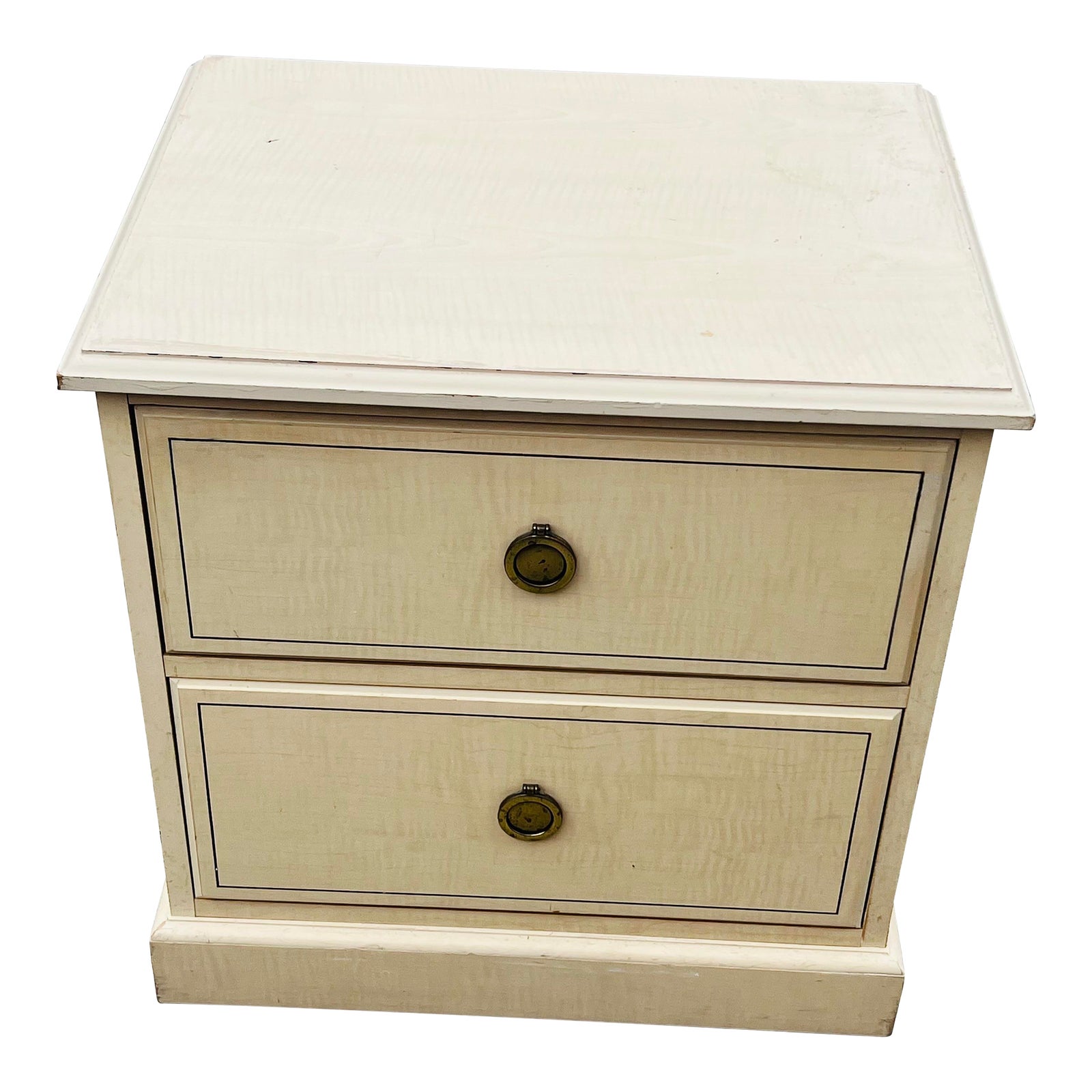 1980s Vintage Drexel Heritage 1430-600 Nightstand | Chairish