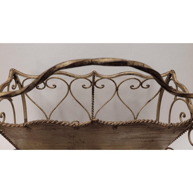 Vintage Tuscan Magazine Rack | Chairish