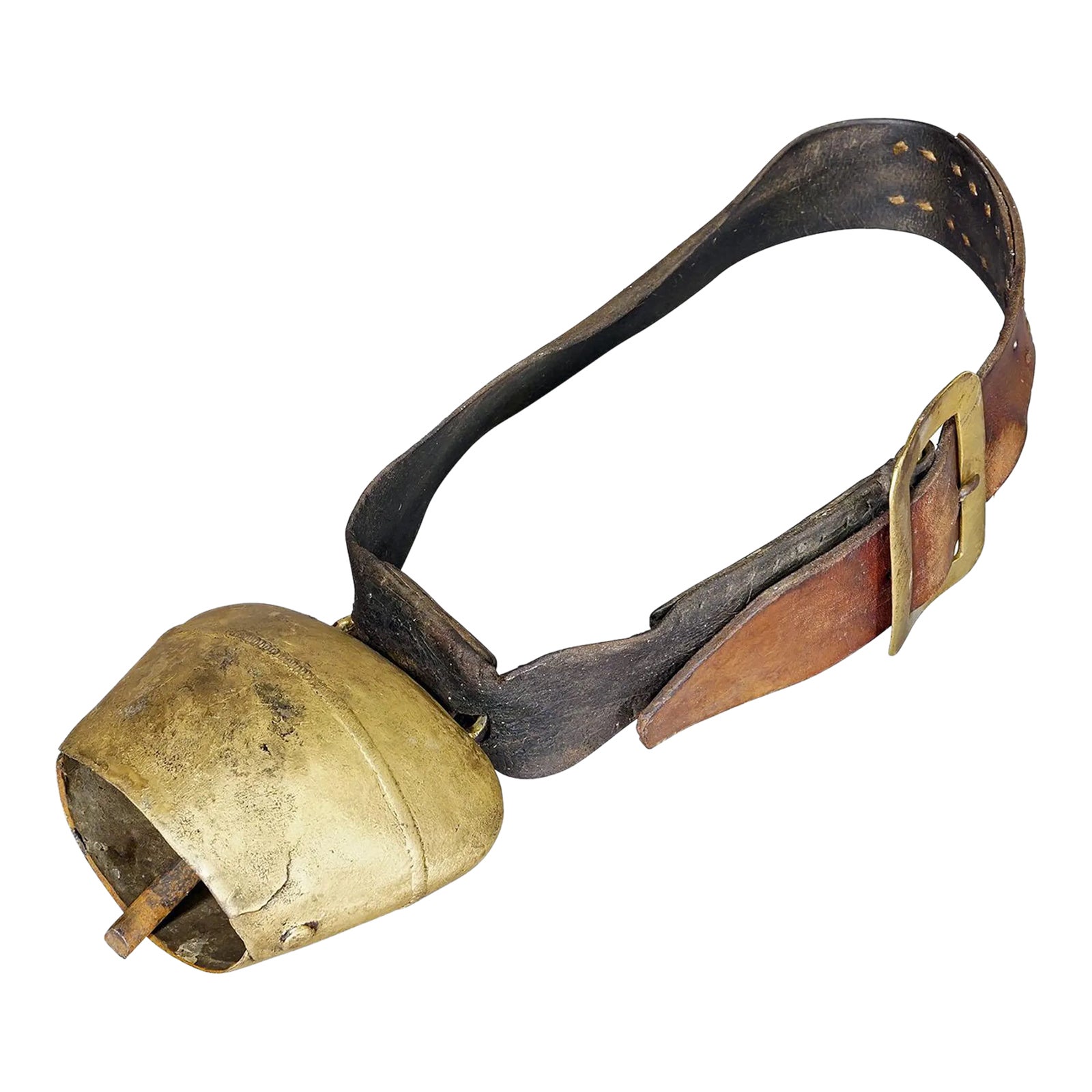 Antique Handforged Cattle Bell Made in Switzerland Ca. 1900s | Chairish