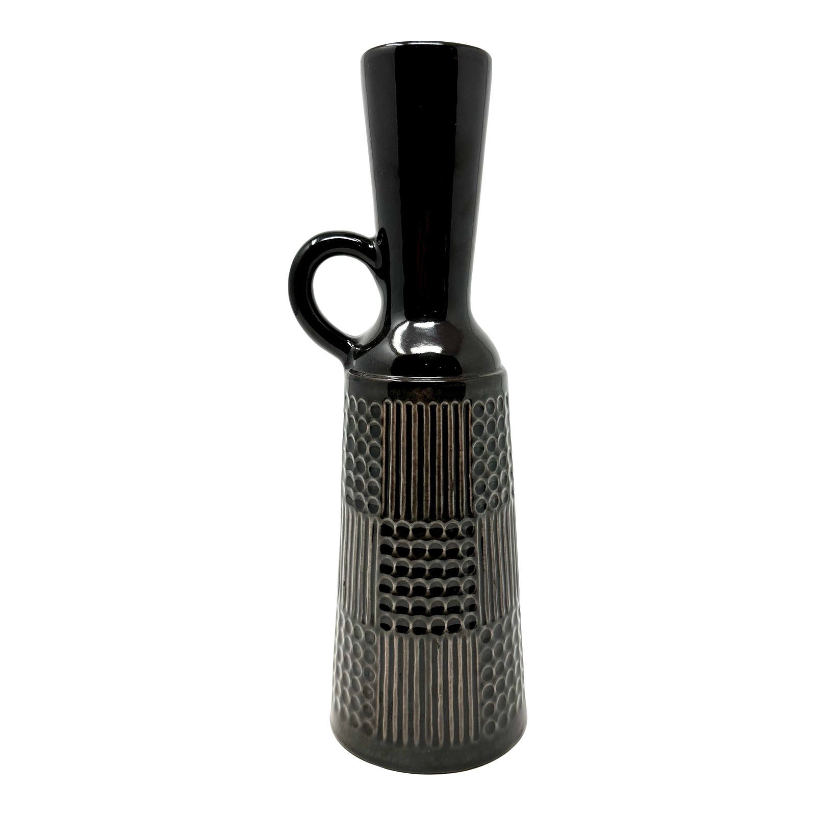 Mid 20th Century Upsala-Ekeby "Grofit" Vase by Mari Simmulson | Chairish