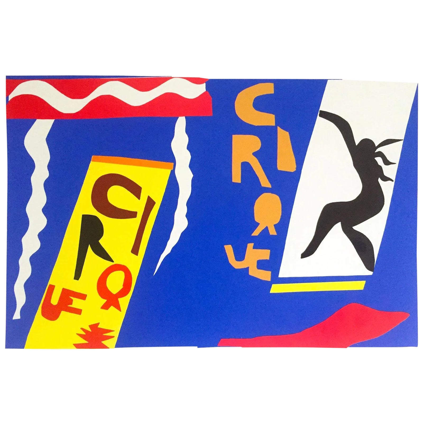 Henri Matisse Vintage 1991 Jazz Portfolio Lithograph Print " Le Cirque ...