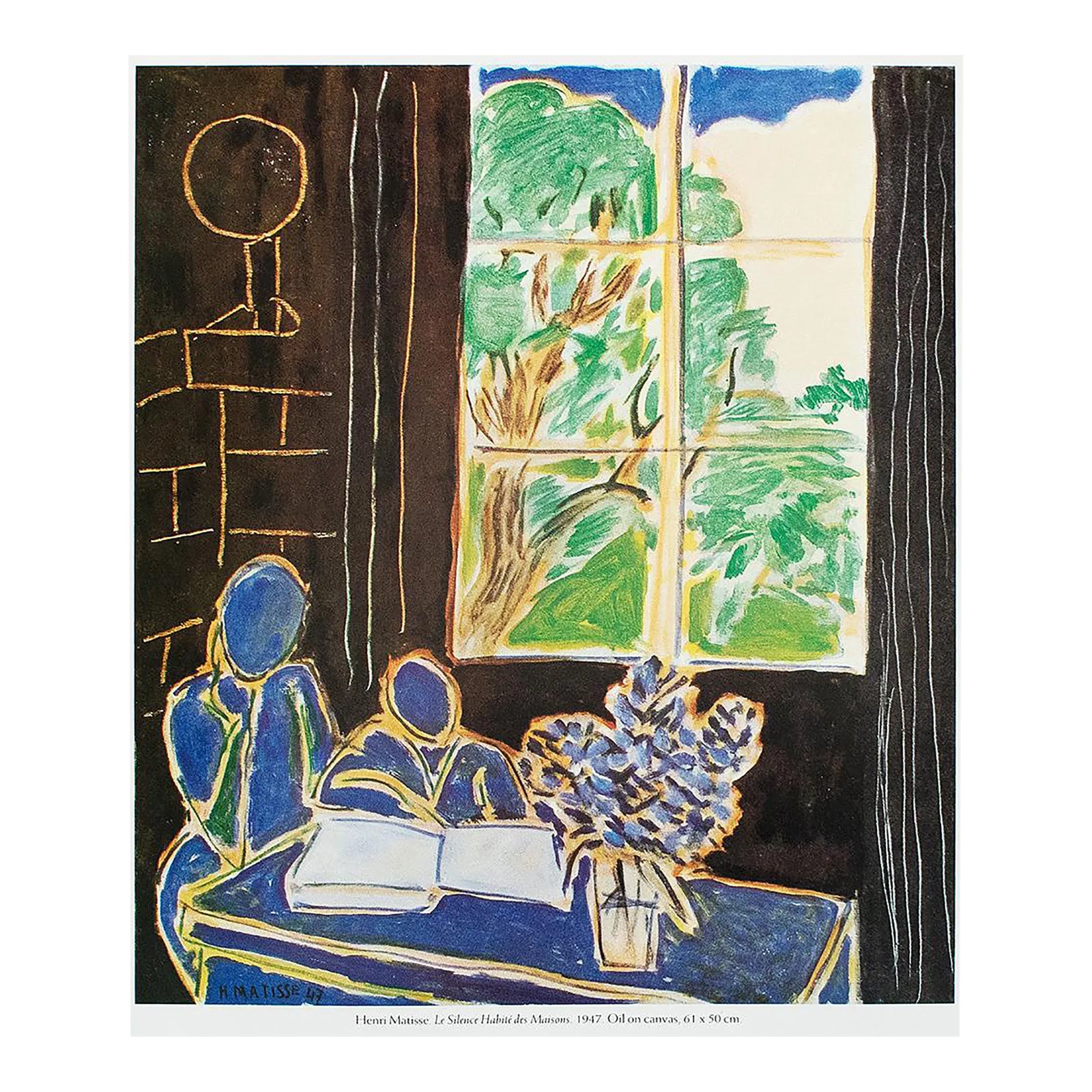 1987 After Henri Matisse for Verve "Silence Inhabits Houses", Second ...
