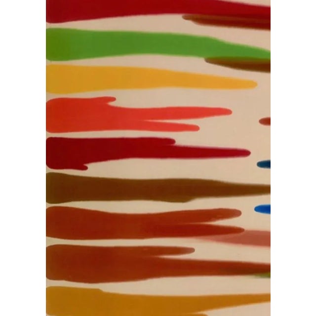 1980s Original Morris Louis Museum Exhibitio Lithograph Omega IV 1959 ...