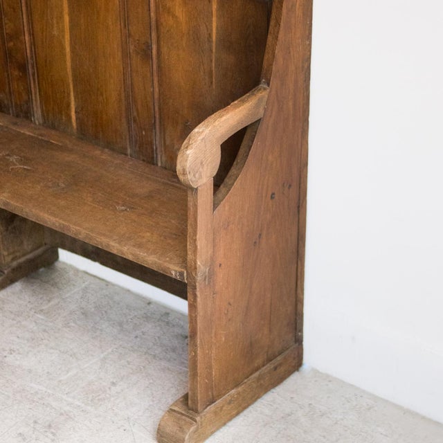 Early 19th Century Antique Church Pew | Chairish