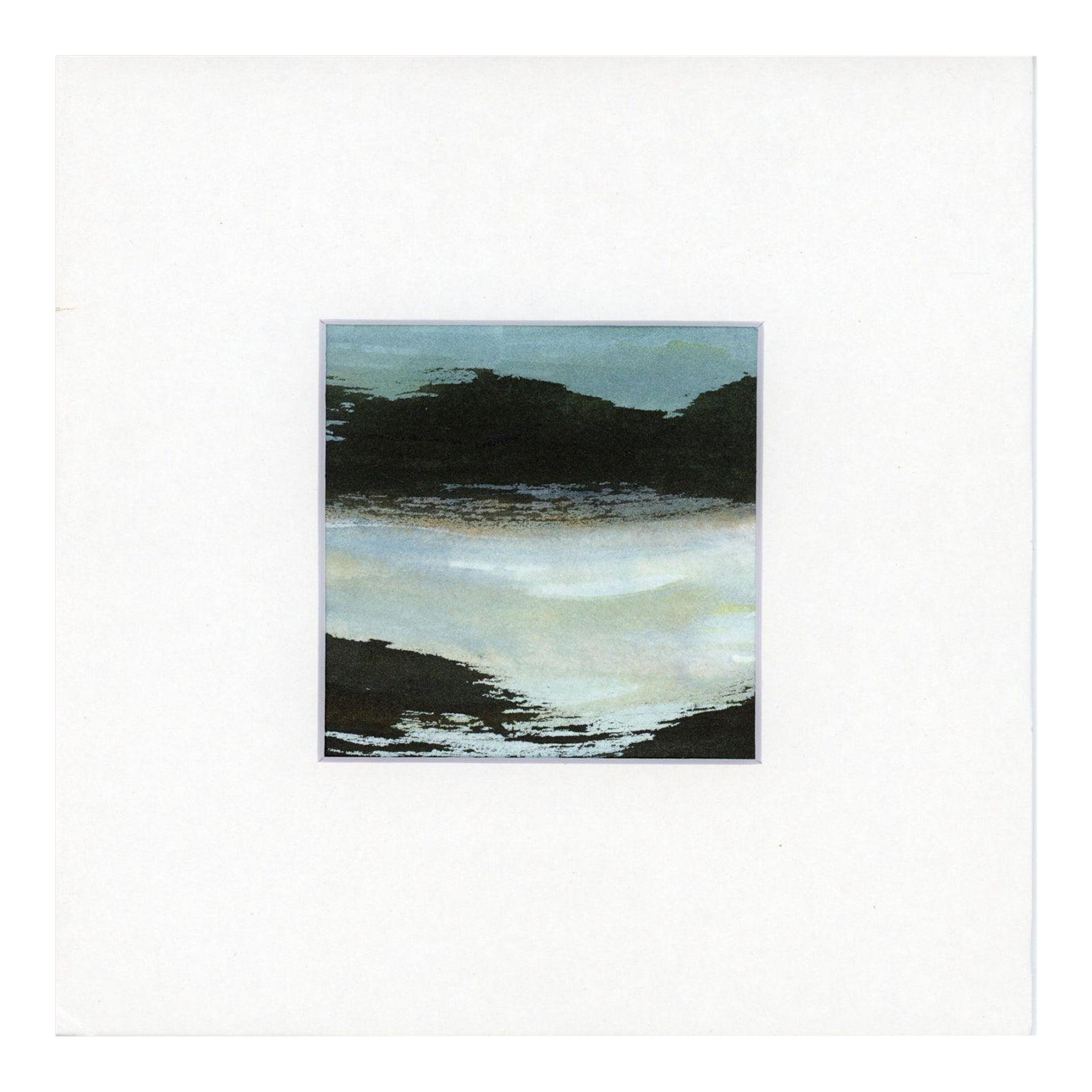Original Abstract Landscape by JJHogan | Sumi Ink and Watercolor | Into ...