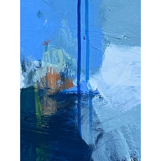 Original Non-Objective Painting on Canvas, Signed | Chairish