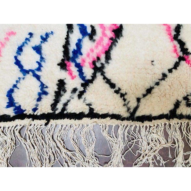 Vintage Azilal Moroccan Area Rug - 4′7″ × 7′ | Chairish