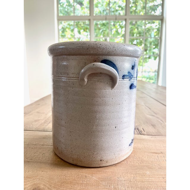 Vintage Rooster Rowe Pottery Works Crock - One Gallon | Chairish
