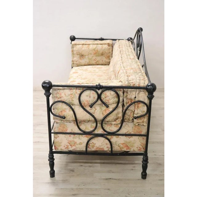 Antique Iron Sofa, Late 19th Century | Chairish