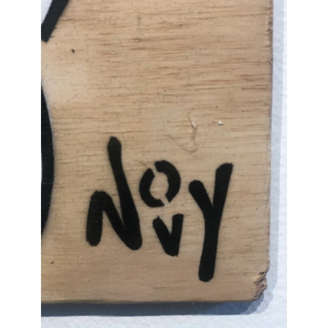 "Strength" Original Street Art Painting by Jeremy Novy | Chairish