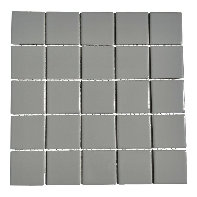 Grey Vintage Color Tile 1980s Wall Tile, 6 Sq Ft Lot - 6 Piece Set ...