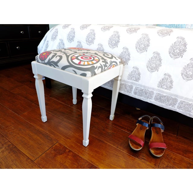 Boho Chic Low Bench | Chairish