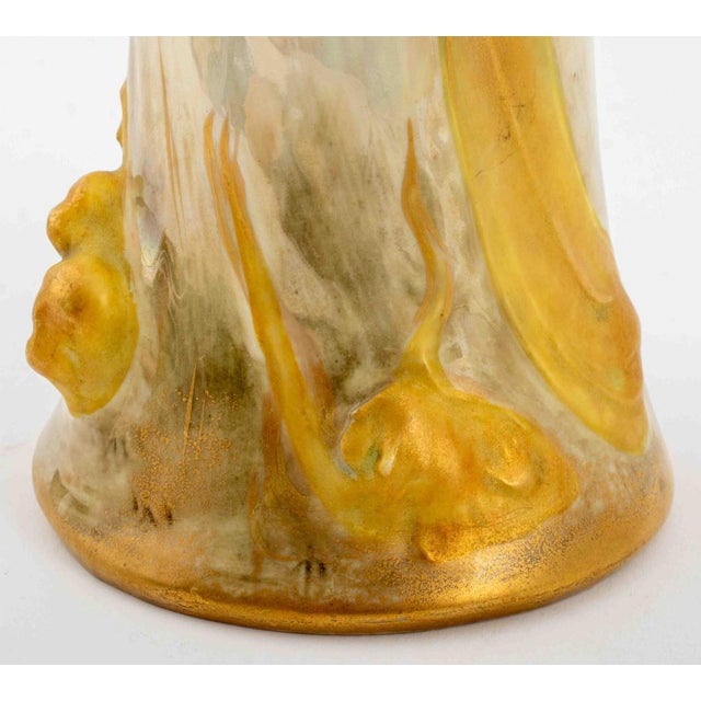 Turn-Teplitz Amphora Pottery Vase, Ca. 1900 | Chairish