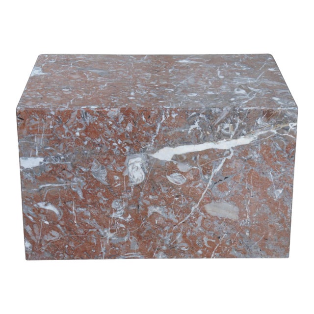 Vintage Heavy Marble Sculpture Display Plinth Statue Pedestal Base ...