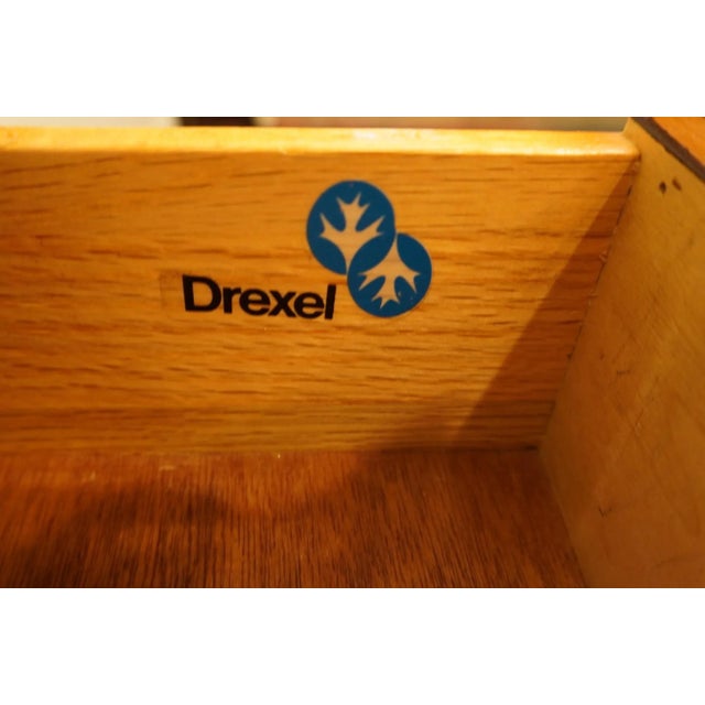 Drexel Heritage Bishopsgate Collection English Tudor Style 72" Triple ...