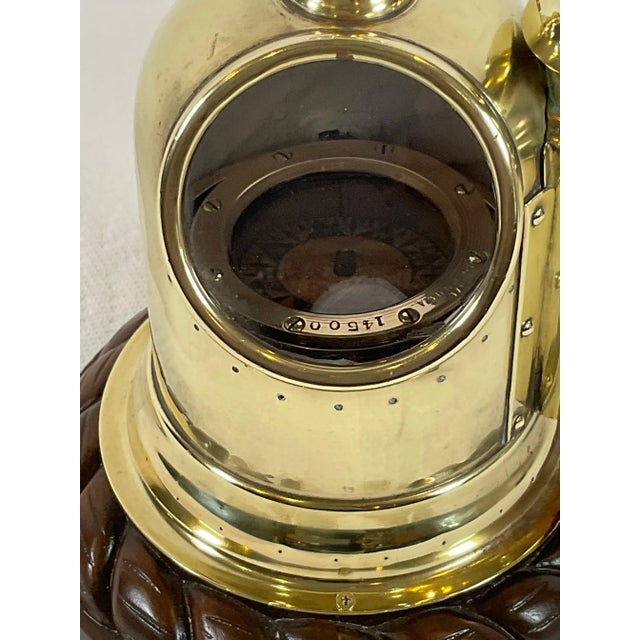 Brass Yacht Binnacle From the 19th Century | Chairish